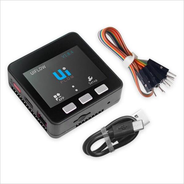 M5Stack公式ESP32ベーシックコアIoT開発キットV2.7。商品コード：49081322940型番：Basic-v2-7サイズ：54.0 x 54.0 x 17.0mmカラー：ブラックデュアルコアパワー:デュアルコアXtensa 3...