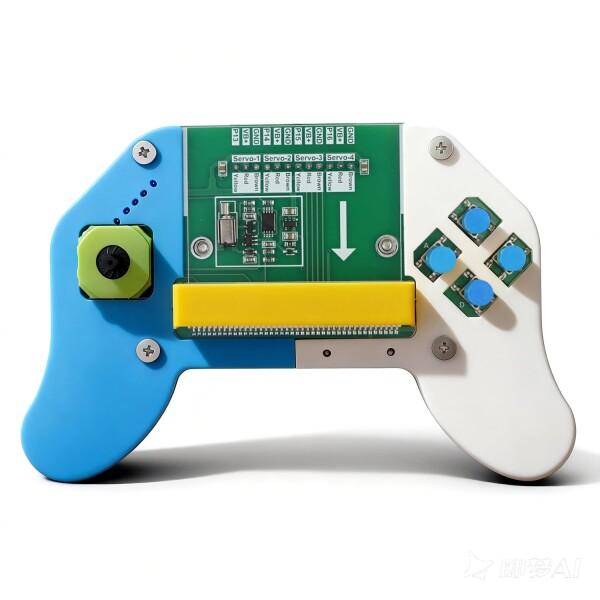 SIYEENOVEプログラマブル ジョイスティック コントローラー for BBC micro:bit PDF日本語取扱説明書付き-振動モーター付きデュアルアナログ軸ゲームパッド、4ボタン＆無線制御機能（ロボット工学・STEM学習・DIYプ...