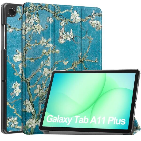 Gosento For Samsung Galaxy Tab A11+ ケース スタンド機能付き 開閉式三つ折薄型スタンドケース PUレザー カバー (XH)商品コード：49081323792型番：PBK-KST-Galaxy-Tab-A1...