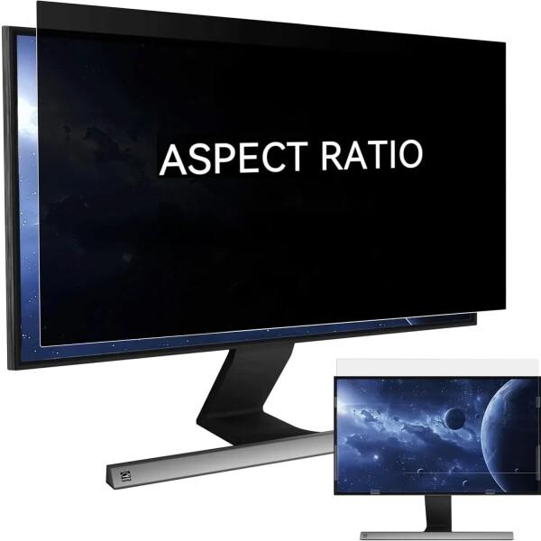 COKOVI 覗き見防止フィルター 31.5インチ 16:9 のぞき見防止フィルター PCモニター ディスプレイ ノートパソコン 用フィルター PCフィルター 反射防止 プライバシーフィルター 反射防止 液晶保護 両面使用 着脱簡単 (1,...