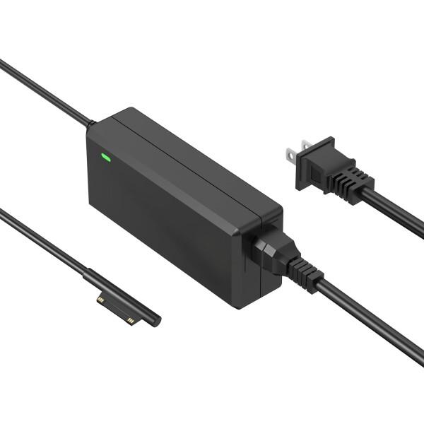 Solopen 対応Surface 充電器 65W 対応Pro3/Pro4/Pro5/Pro6/Pro7 互換1706/1800/1625 ACアダプター 15V4A 2.5m PSE認証 (Surface 充電器 65W)商品コード：49...