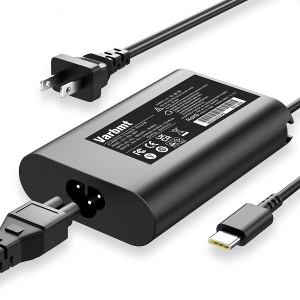 Varbmt 90W USB C デル用Type-C ACアダプター 電源アダプター ノートパソコン充電器 軽量 対応Dell Precision 3470 3540 3541 3550 3560 3561 3570 3571 5470 5...