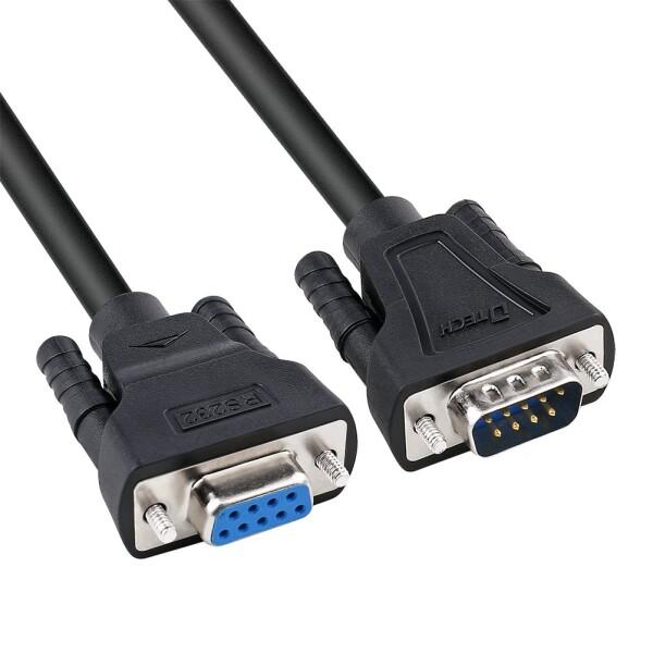 DTECH RS232C シリアルケーブル 3m ストレートケーブル D-Sub9ピンオス-D-Sub9ピンメス商品コード：49081325283型番：DT-9005Bサイズ：3mカラー：ブラックRS232Cシリアルデバイス間の接続距離を延...