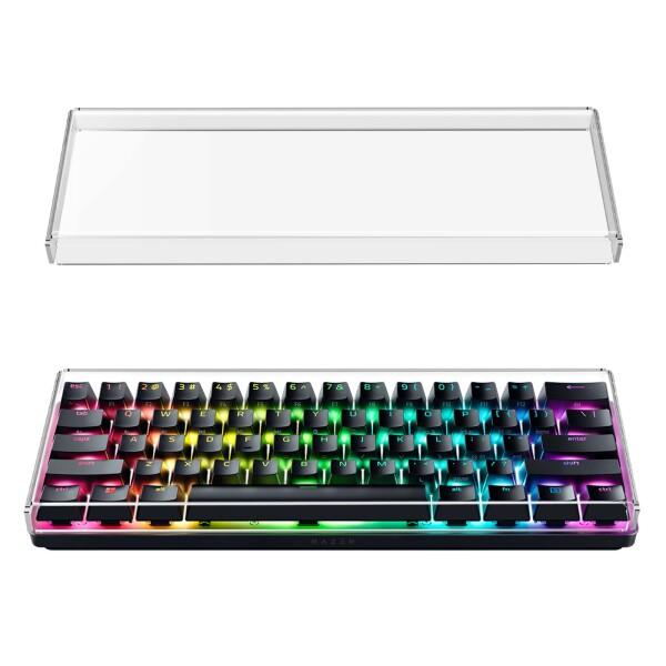 Geekria プレミアムアクリルキーボードカバー 60% コンパクト 61 キーキーボード用、レイザー Razer Huntsman Mini、RK ROYAL KLUDGE RK61 対応 (透明)商品コード：49081325363型番...