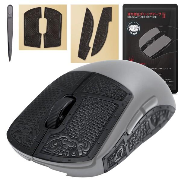 Hotline Games 甲冑シリーズ アンチスリップテープ Logicool G PRO ワイヤレス Logitech G PRO Wireless GPW マウス ゲーミングマウス 用 鎧柄 滑り止めグリップテープ 心地よい手触り カ...