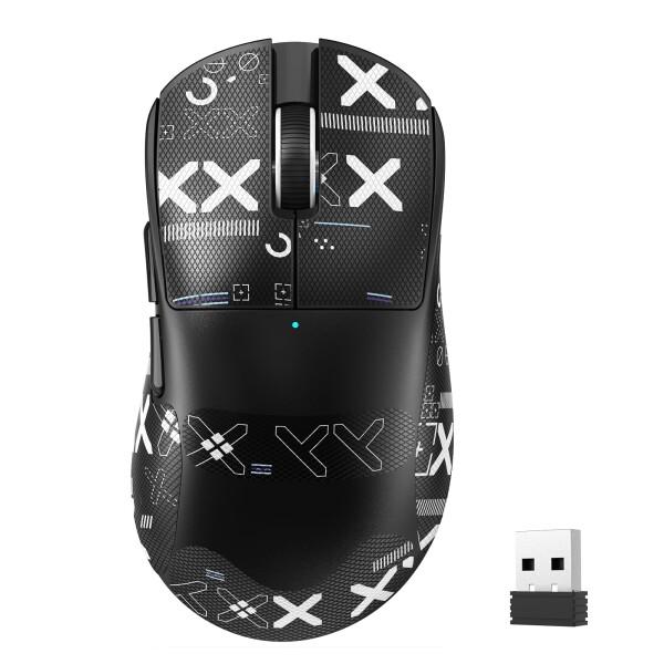 ZIYOU LANG×MAGIC-REFINER X2 ゲーミングマウス 無線 三モード（2.4G/Bluetooth/有線）69g 超軽量 中〜大手サイズ PAW3311センサー BK3633主控 最大24000DPI 1000Hz 高精...