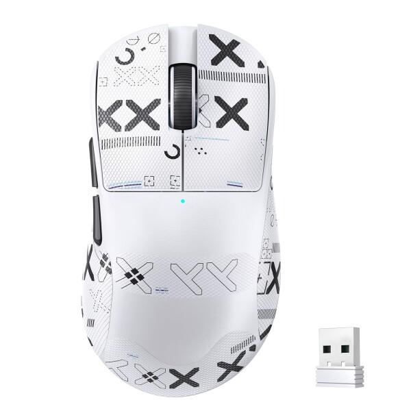 ZIYOU LANG×MAGIC-REFINER X2 ゲーミングマウス 無線 三モード（2.4G/Bluetooth/有線）69g 超軽量 中〜大手サイズ PAW3311センサー BK3633主控 最大24000DPI 1000Hz 高精...