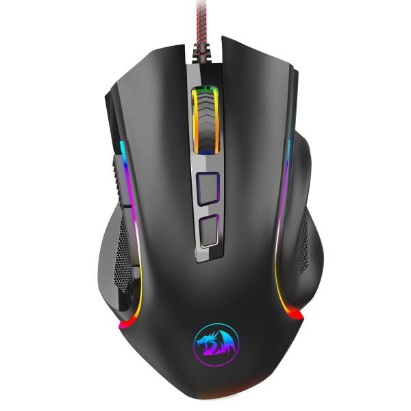 ブラック Redragon M602A-RGB 有線ゲーミングマウス 7200 DPI PAW 3212 センサー商品コード：49081326440型番：M602サイズ：M602カラー：ブラックAdjustable up to 3000 D...