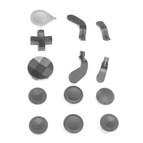 ゲームパッド交換ジョイスティックパドルアクセサリー交換用、エリートシリーズ2コントローラー1台用、滑らかで快適なボタン表面 (BLACK)商品コード：49081326472型番：Acogedor0rkp7fiqbt-11カラー：ブラック[滑...