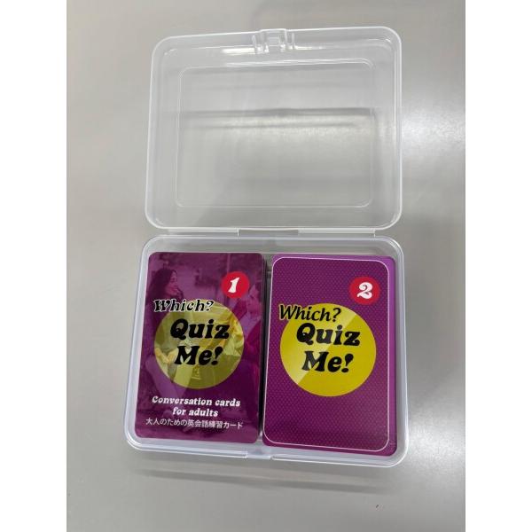 クイズ ミー  英会話 カードゲーム Which? マルチパック  Quiz Me Conversation Cards for Adults -Which? 2-Pack Set商品コード：49081372349クイズ ミー ! 英会話 ...