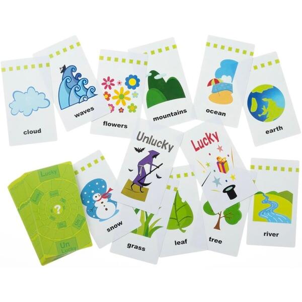 こども英語 フラッシュカード ゲーム お家で簡単 英語教室 英検準備 バイリンガル Are you Lucky？ Flashcard English Game Jetty Interrnational商品コード：49081372350かわい...