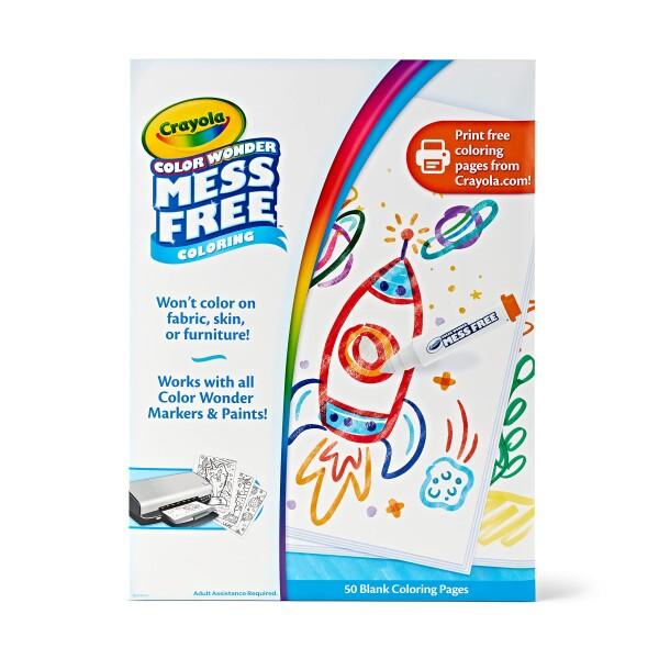 【発売日：2022年11月01日】Crayola(クレヨラ) Color Wonder Mess Free Color(クレヨラ) Color Wonder Mess Free Color(クレヨラ) 空白のぬりえページ商品コード：4908...
