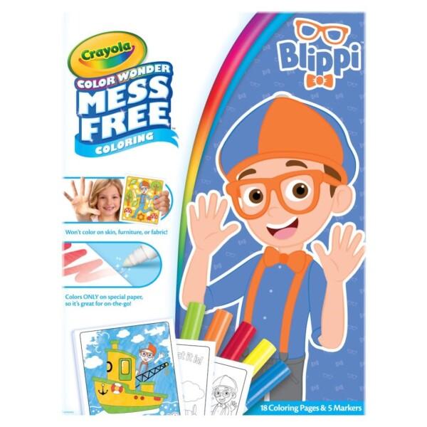 【発売日：2020年11月30日】Crayola(クレヨラ) カラーワンダー クレヨラ 汚れない塗り絵ページ&amp;マーカー 3/4/5/6歳のお子様向けのギフト商品コード：49081378081型番：75-2726サイズ：23 Piec...