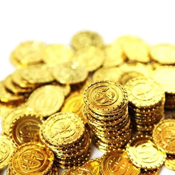 宝箱 アンティーク 風 海賊 パイレーツ 財宝 お宝 金貨 秘宝 ゴールド コイン 100枚 （金貨100枚）商品コード：49081379675型番：1139カラー：金貨100枚見ているだけでテンションがあがる大量の金貨!お子さまにプレゼン...