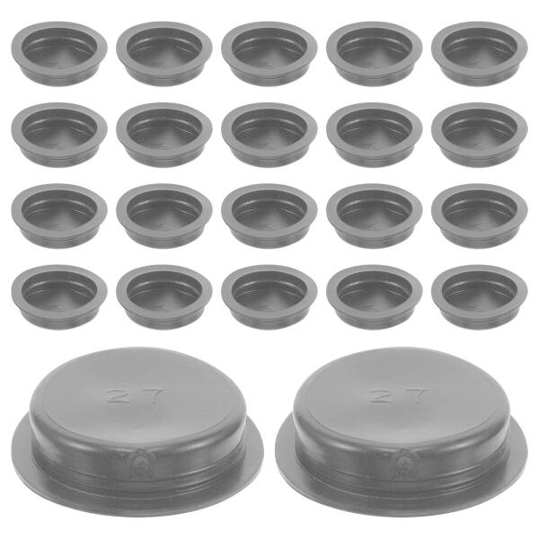 GLEAVI ゴム製貯金箱ストッパー 50個セット 直径1.18インチ 丸型コインバンクプラグ 節約ポット用底カバー 取り付け簡単 交換パーツ商品コード：49081379729型番：1サイズ：3.00X3.00X0.70CMカラー：ブラック...