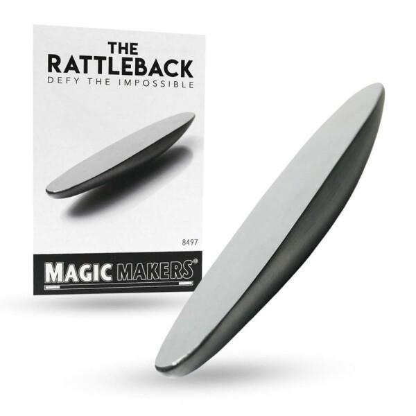 Magic Makers The Rattleback Physics Toy 本物の金属合金コレクターズエディション商品コード：49081379849型番：8497サイズ：Alloy Metal Top Close Up Magic Fi...