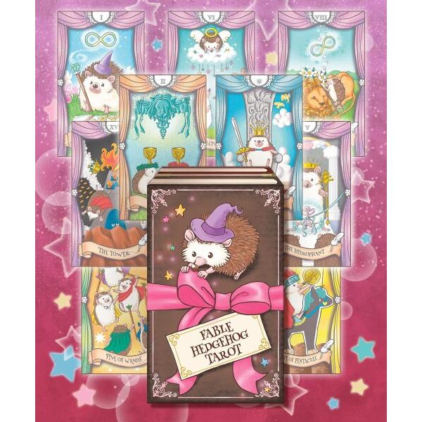タロットカード フェイブル ヘッジホッグ タロット HEADGEHOG TAROT DECK ハリネズミタロット フルデッキ かわいい商品コード：49081379852サイズ：ワンサイズ愛らしさから人気の動物、ハリネズミ。 都心でもハリネズ...