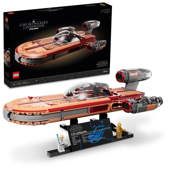 【発売日：2022年08月01日】レゴ(LEGO) スター・ウォーズ ルーク・スカイウォーカーのランドスピーダー(TM) 75341 おもちゃ ブロック 男の子 大人レゴ商品コード：49081384046型番：75341カラー：オレンジ創造...