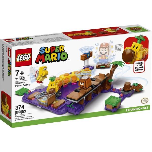 【発売日：2021年01月01日】LEGO Super Mario Wiggler’s Poison Swamp Expansion Set 71383 Building Kit; Unique Gift Toy Playset for C...