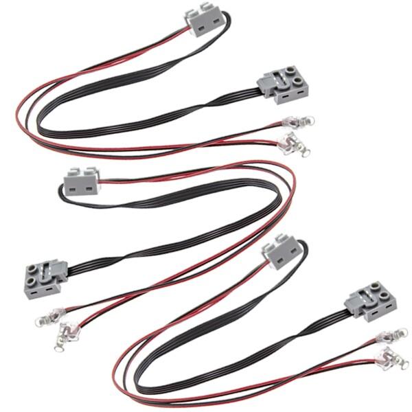 Habow Technic パワーファンクションライト 8870 (3個入り) レゴモーターMOC対応 テクニックパーツ商品コード：49081384213型番：LIGHT-3pcs技術プロジェクトのサポート:機械プロジェクトのための強力なパ...