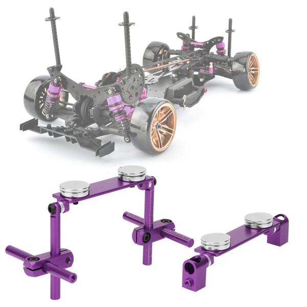 軽量アルミニウム合金ボディマウント、Rc カーボディマウントキット、調整可能な耐久性のある T3/T4/94123 サクラ S/XI/CS 416/417 (紫)商品コード：49081384468型番：ochuAzQ3ArHBOI-02カラ...