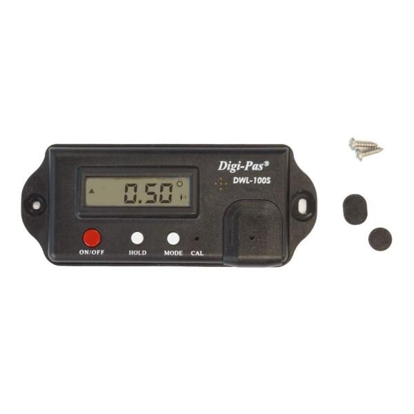 Digi-Pas DWL100S デジタル水平器 水準器 角度計 傾斜計 ネジ固定式 0.1度商品コード：49081385414型番：DWL180Sカラー：ブラック通常お使いの水平器に、このモジュールをネジで固定して組込むことで、デジタル水...