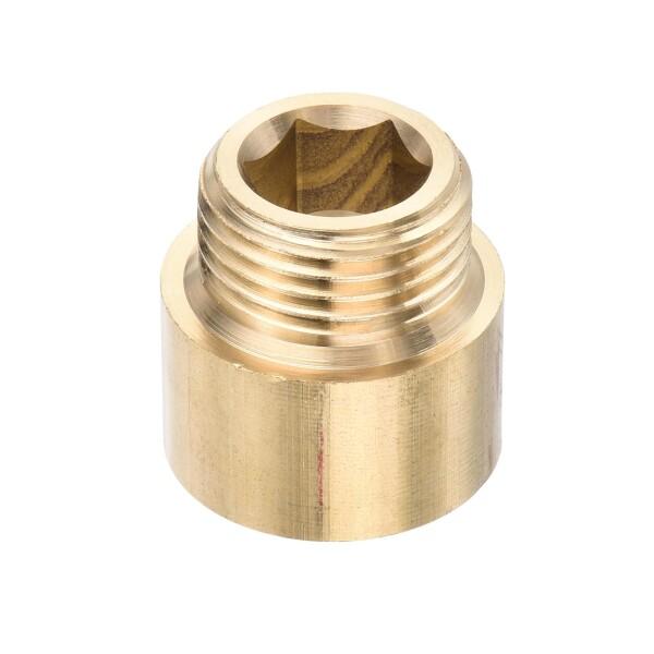 YOKIVE シャワーヘッド延長アーム G1/2 オスメスネジ管継手 配管 プールに最適（銅色 26mm）商品コード：49081386619型番：1サイズ：Shower Head Extension Armカラー：シルバー多目的使用-シャワ...