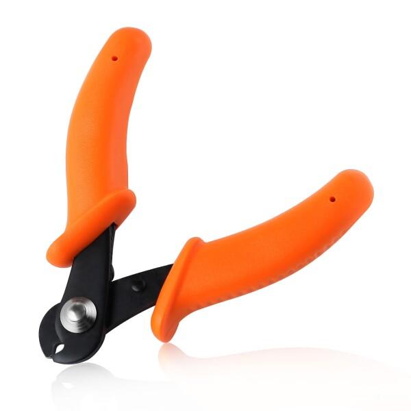 LEONTOOL メモリーワイヤーカッター メモリーワイヤー専用ニッパー ハードワイヤー カット ワイヤーカッター 小型 ワイヤー カット メモリーワイヤー ニッパー 硬いワイヤー専用ニッパー 全長85mm 線径0.6mm ミニ マイクロ ...