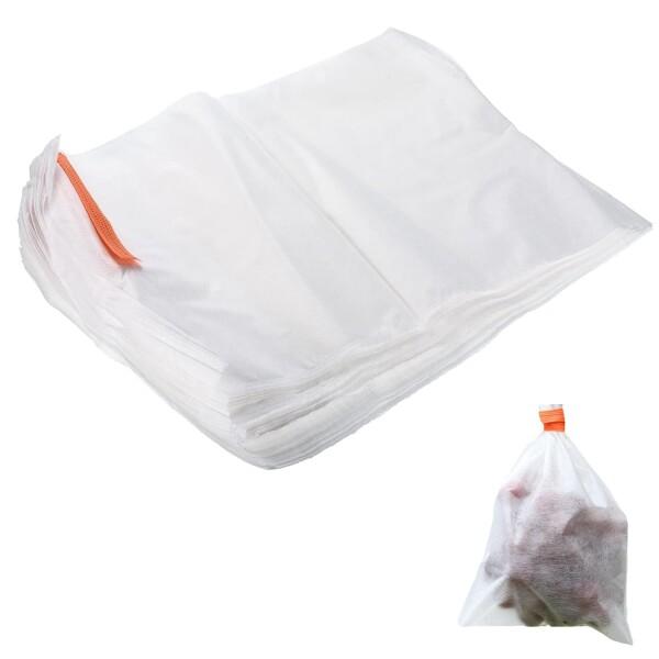 Stoooduo 防虫ネット 果物保護バッグ 25x32cm 20枚入 果樹袋 果実袋 果実防虫袋 メッシュバッグ 保護 収穫ネット 害虫鳥よけネット 防鳥 家庭菜園用 園芸用 光透過性商品コード：49081393823型番：duo-202...
