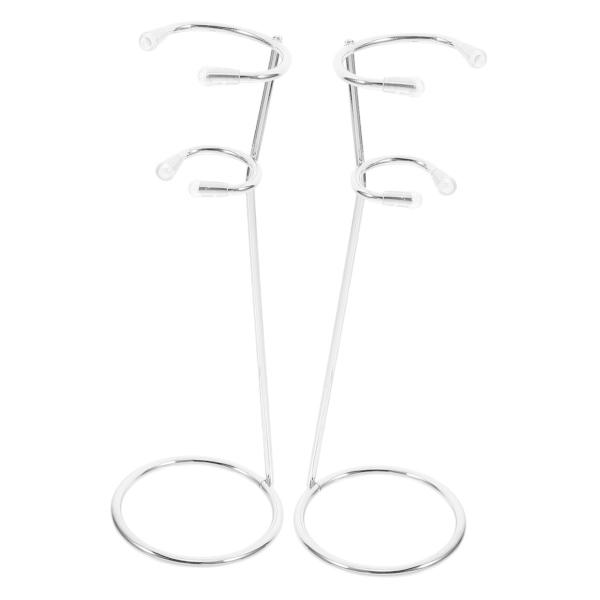 SEWACC ステンレス製泡立て器ホルダー 2個セット ハンドミキサースタンド 安定ベース付き 多機能ミルクフォーマースタンド キッチン収納用商品コード：49081412037型番：923P334900QTOUQ21カラー：銀耐久性に優れた...