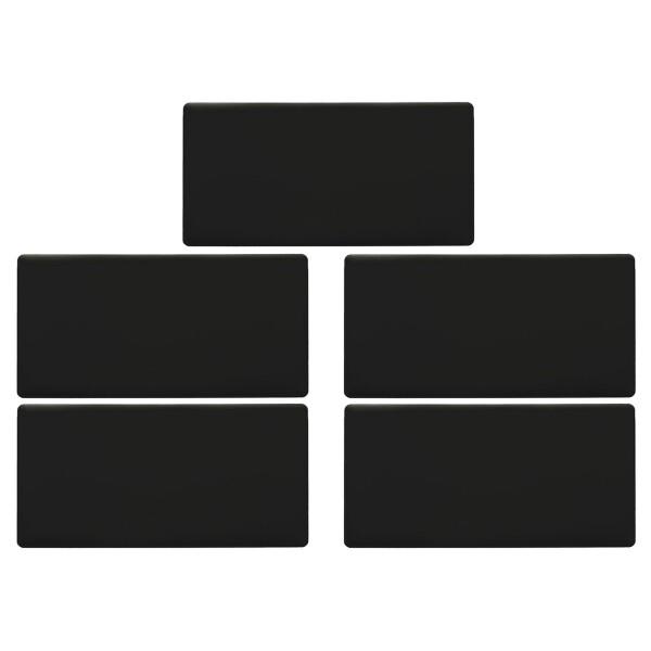 YOKIVE 5枚セット アルミニウムレザー彫刻用プレート DIY・家庭・事務所・レストラン用（黒 10x5cm）商品コード：49081470428型番：yof230602kk000779サイズ：4"x2"カラー：ブラックプレートの空白面に...
