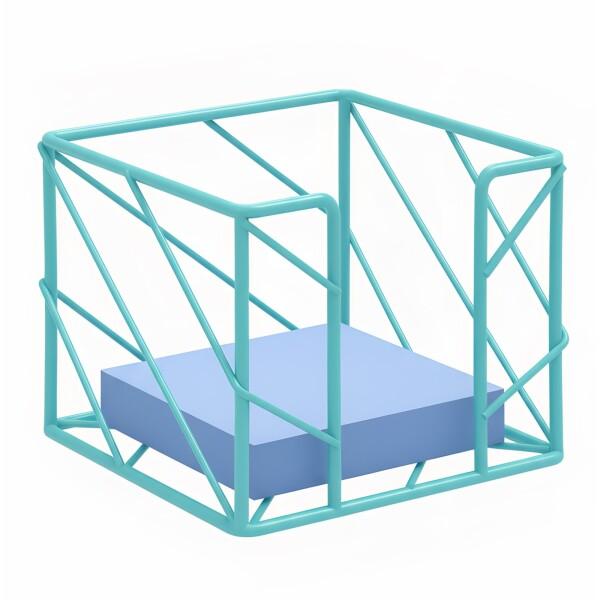 TOCCOOL デスクオーガナイザー 多機能 付箋ホルダー メモ用紙ラック メモディスペンサー オフィス/家庭/学校用 机上用品 (シアン)商品コード：49081471629型番：OFP25-10カラー：cyan机の整理に適用: 青いメモデ...