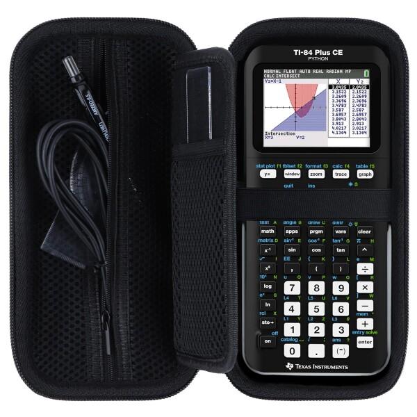 RIYADAone 収納ケースのみ販売 - 収納ケースに適合するTexas Instruments TI-84 Plus CE/TI-84 Plus/TI-85/TI-86/TI-Nspire CX II CAS/TI-Nspire CX ...