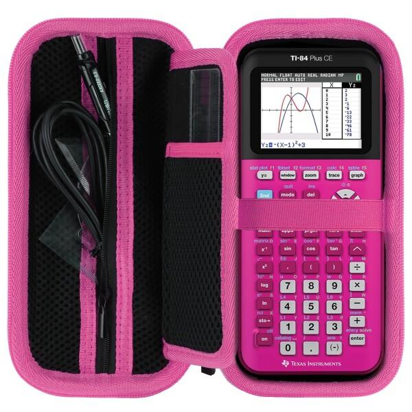 RIYADAone 収納ケースのみ販売 - 収納ケースに適合するTexas Instruments TI-84 Plus CE/TI-84 Plus/TI-85/TI-86/TI-Nspire CX II CAS/TI-Nspire CX ...
