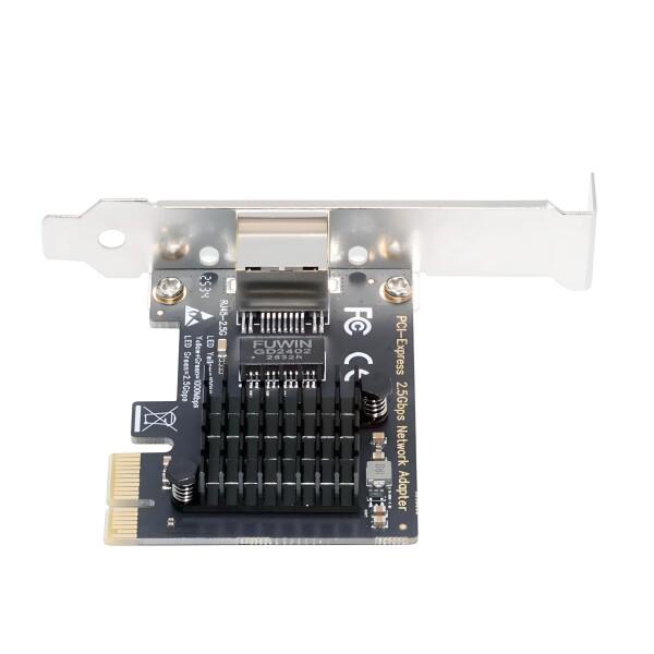 NFHK 2500Mbps 2.5Gbps - PCI-E PCI Express 1x GBE ギガビット 1000Mbps イーサネット ネットワーク LAN ケーブル アダプタ デスクトップ マザーボード用商品コード：49081478...