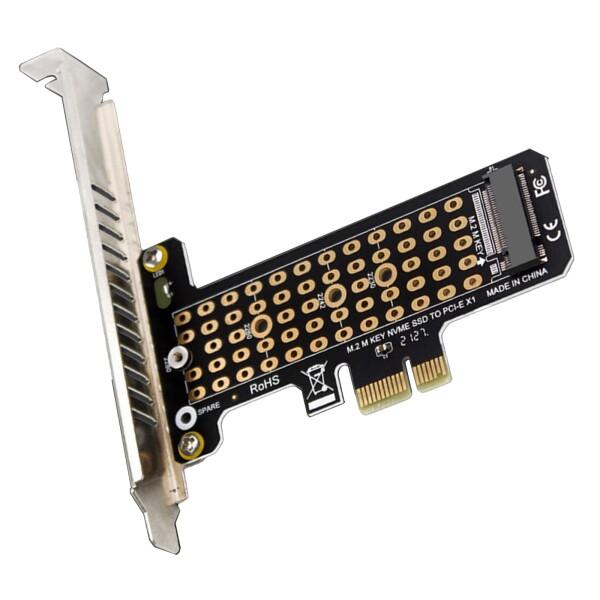 IYUANEPRO M.2 NVMe SSD - PCI-E 4.0 X1 アダプターカード マトリックス冷却ベント付き 放熱性が向上 2230 2242 2260 2280に対応商品コード：49081478478型番：M2-pcie-x1...