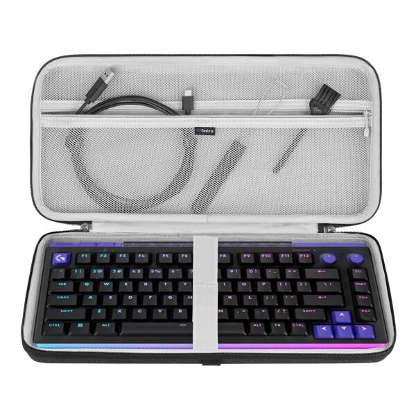 Geekria キーボードハードシェルケース ロジクール Logicool G512 X 75, Alto Keys K75M, nuphy Kick75, Attack Shark ajazz AK820, Redragon K673, ...