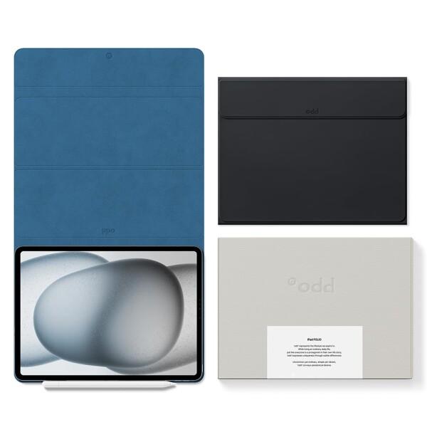 a.odd iPad ケース マグネット吸着式 Apple Pencil 紛失防止 留め具付き N50磁石 強力吸着 3段階スタンド カメラレンズ保護 オートスリープ対応 軽量 薄型 プレミアムヴィーガンレザー フォリオカバー (タイムネイ...