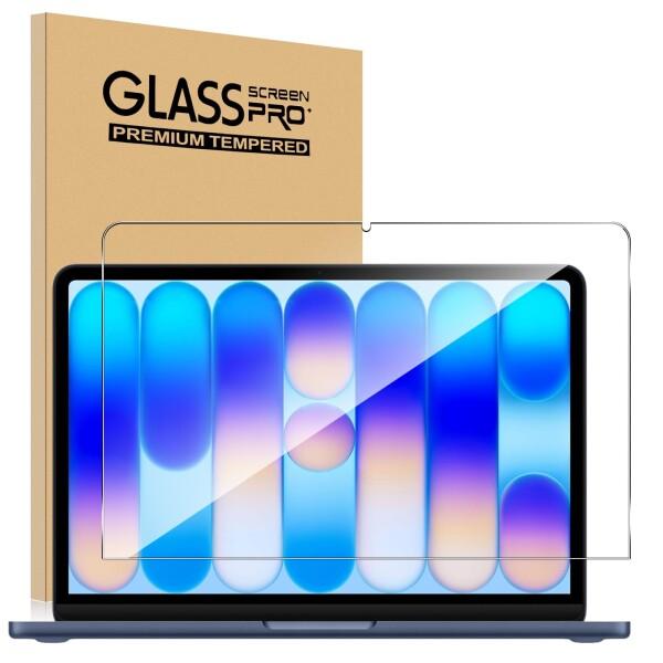 For Apple MacBook Neo フィルム A18 Pro 2026年モデル 旭硝子製 Kluso 高硬度9H 防指紋 耐衝撃 飛散防止 透過率99% 2.5D ラウンドエッジ加工 自動吸着 MacBook Neo 13インチ 用...