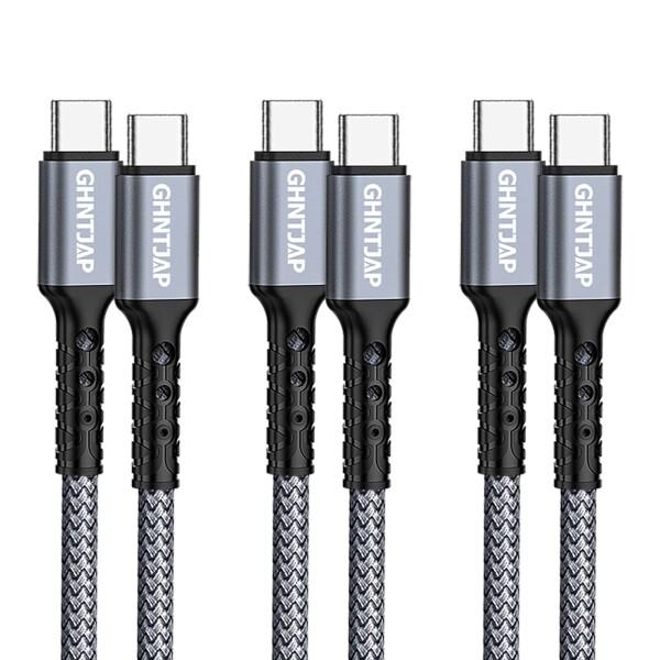 GHNTJAP USB C to USB C ケーブル 1M  タイプc ケーブル PD対応 60W急速充電 高速データ転送 Type C to Type C iPhone15/iPad/Galaxy/Pixel等対応商品コード：49081...