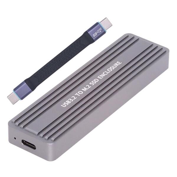 NGFF 20Gbps Type-C USB3.2 USB4 - NVME M-key M.2 NGFF SATA SSD PCBAエンクロージャ 2280/2242/2230mm アダプタ RTL9220 チップセット商品コード：4908...