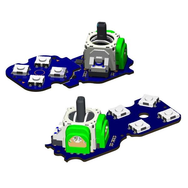 【発売日：2025年10月31日】ElecGear TMR電磁ジョイスティックモジュール交換品用のVictrix Pro BFGコントローラー、8 つの触覚スイッチ フェイスと D-PAD プッシュ ボタンを備えた左右のコントロールスティッ...