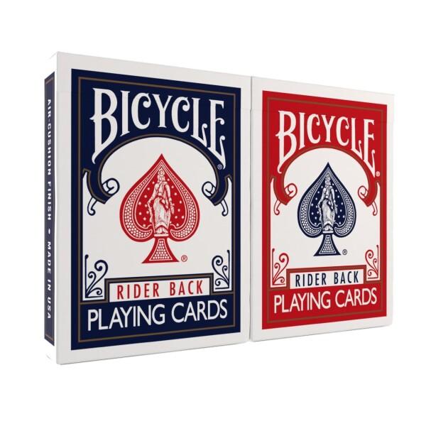 Bicycle Standard Rider Back Playing Cards, 2 Decks of Playing Cards, Red and Blue商品コード：49081568056型番：10027918サイズ：LOI6772...
