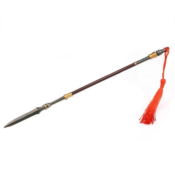 (猫神山) 三国志 武将 英雄 武器 趙雲 子龍 槍 Type 1 全長22cm 茶柄/ミニチュア フィギュア コレクター インテリア グッズ商品コード：49081746746型番：151サイズ：Type 1 22cm 茶柄材質 金属製サイ...
