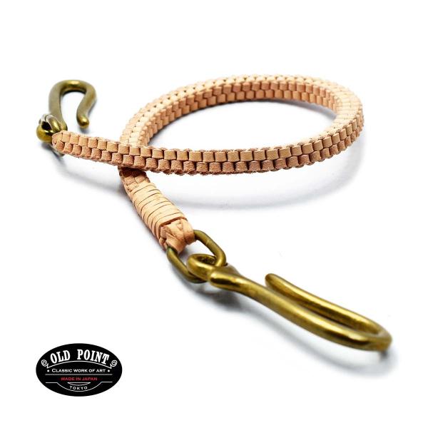 ■メーカー名： OLDPOINT-MIJ- 【オールドポイント ジャパンメイド】 ■品名：ボックス編み込みウォレットロープ ■素材：カンガルーレース/カンガルー革 ■サイズ：約460mm（金具含む）国内トップクラスのスキルを持つクラフトマン...