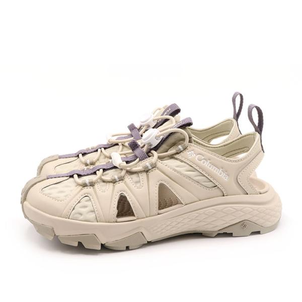 靴もサンダルも超えた新感覚な履き心地の女性用シャンダル■ブランド：Columbia■品番：BL0341-010■Color：278 Dark Stone、Granite Purple（ダーク ストーン、グラナイト パープル）■Gender：...