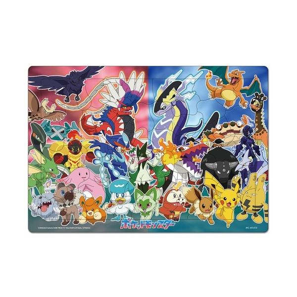 サイズ：26×37.5cm60ピースポケモンのチャイルドパズル!きみのすきなポケモンは？組んで楽しい見て楽しい繰り返し遊べるチャイルドパズル。