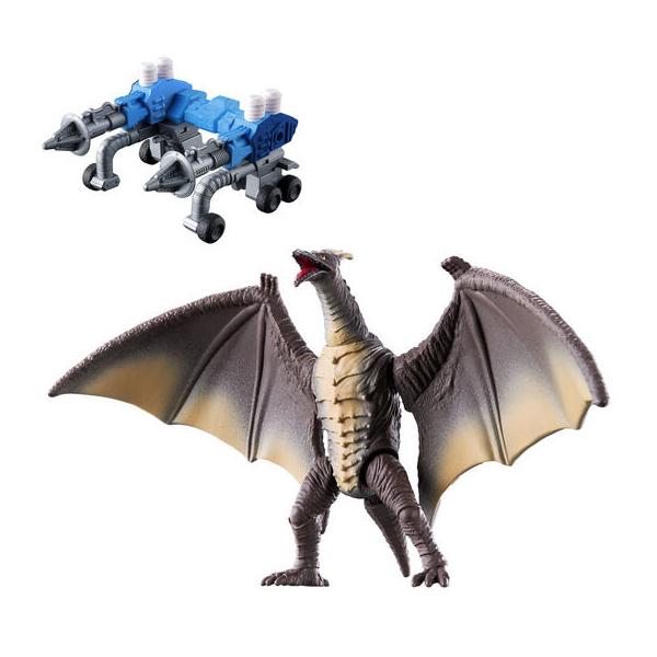 【セット内容】・ラドン(1993)…1・メーサーユニット…1集めて広がる怪獣バトルの世界！手のひらサイズで『ゴジラ』の世界観を楽しめるフィギュアシリーズ「ゴジバースト」より「ラドン(1993)」とメカゴジラ(1974)に装着できるオリジナル...