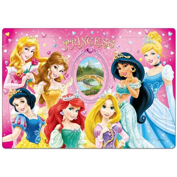 サイズ：26×37.5cm41ピース写真のまん中のピースに貼ると、世界で一つの特別なパズルに！ あなたもすてきなプリンセス?