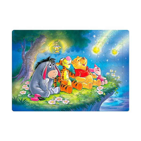 サイズ：26×37.5cm80ピース「くまのプーさん」のパズルです！少し多めの８０ピースだから、上達が早く、少ないピースはもう簡単というお子様にも楽しいパズルです！